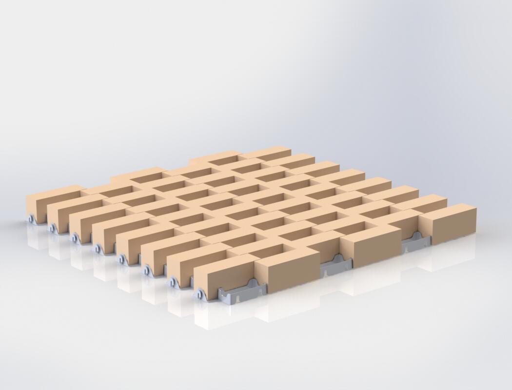 Water Passing Stone Grid
