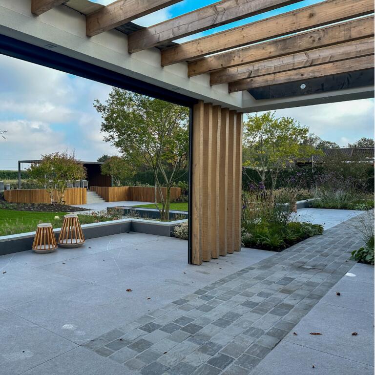 Kandla Gres Keien Grijs-Beige.