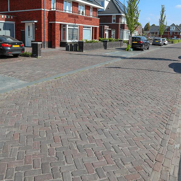 Oud Gebakken Klinkers Keiformaat Genuanceerd.